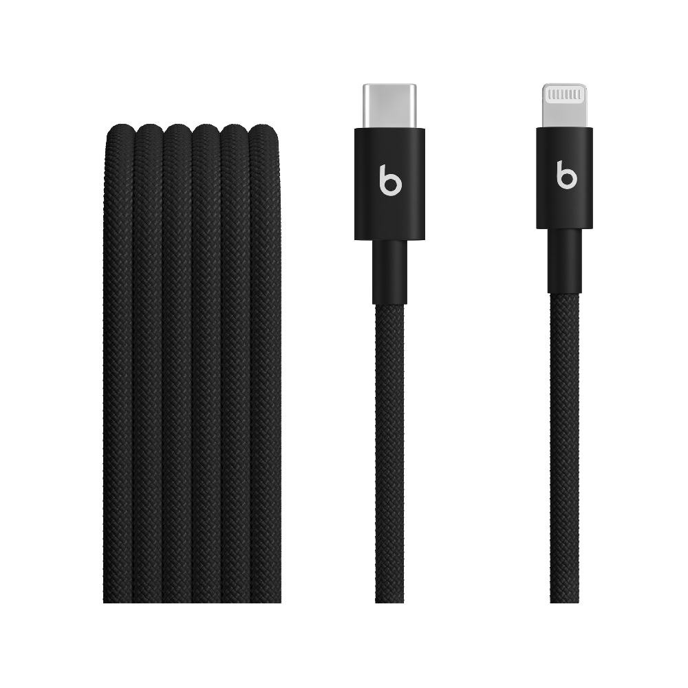 สายชาร์จ Beats USB-C to Lightning Woven Cable (1.5 m) - Bolt Black ...