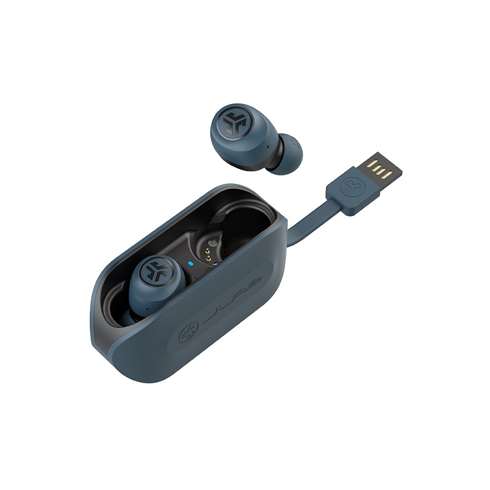หูฟังไร้สาย Jlab In-Ear Wireless TWS Go Air Blue Black | Education Studio7