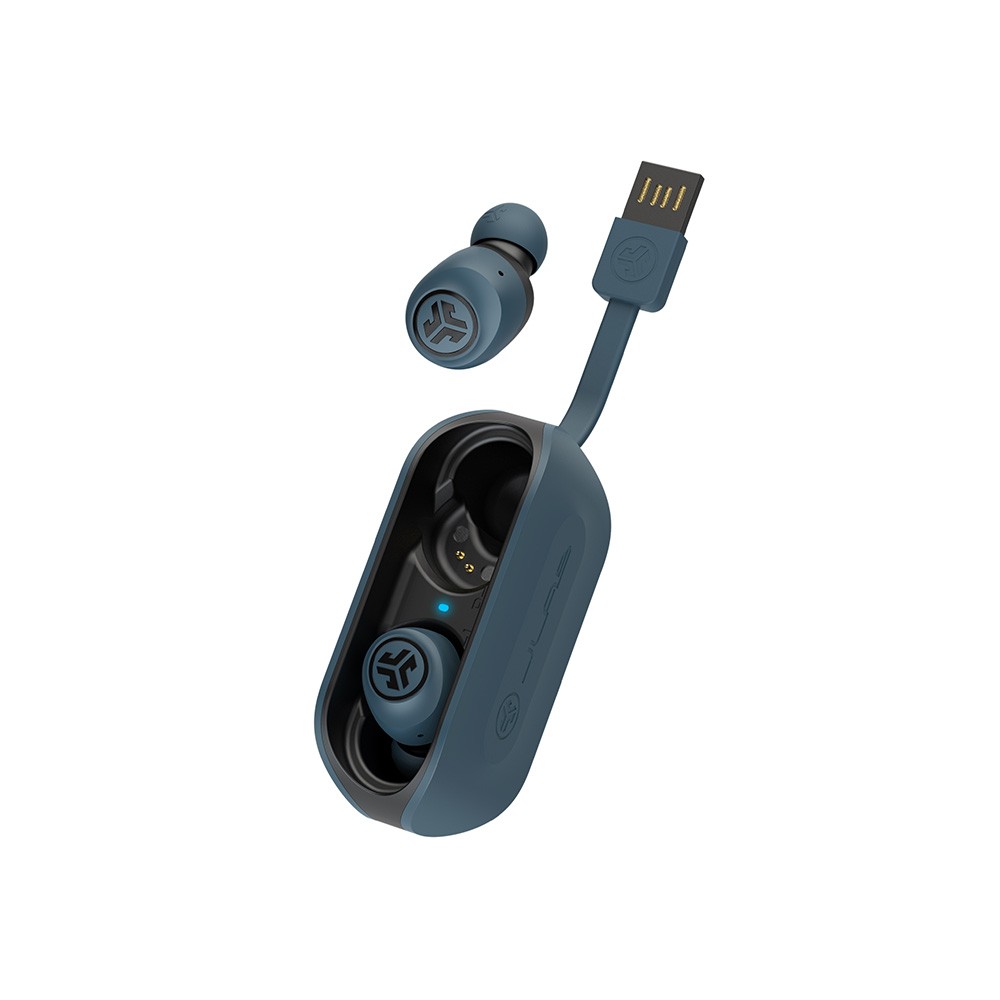หูฟังไร้สาย Jlab In-Ear Wireless TWS Go Air Blue Black | Education Studio7