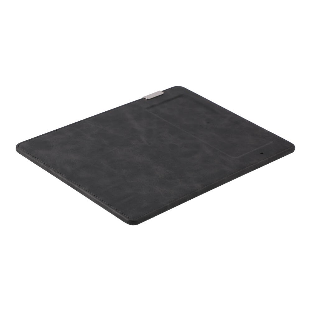 แผ่นรองเมาส์+ชาร์จไร้สาย Blue Box Wireless Charging Mousepad 10W PU ...