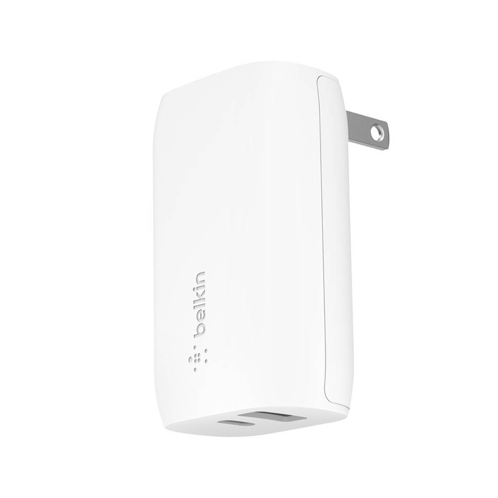 อะแดปเตอร์ Belkin Wall Charger 1 USB-A / 1 USB-C White | Education Studio7