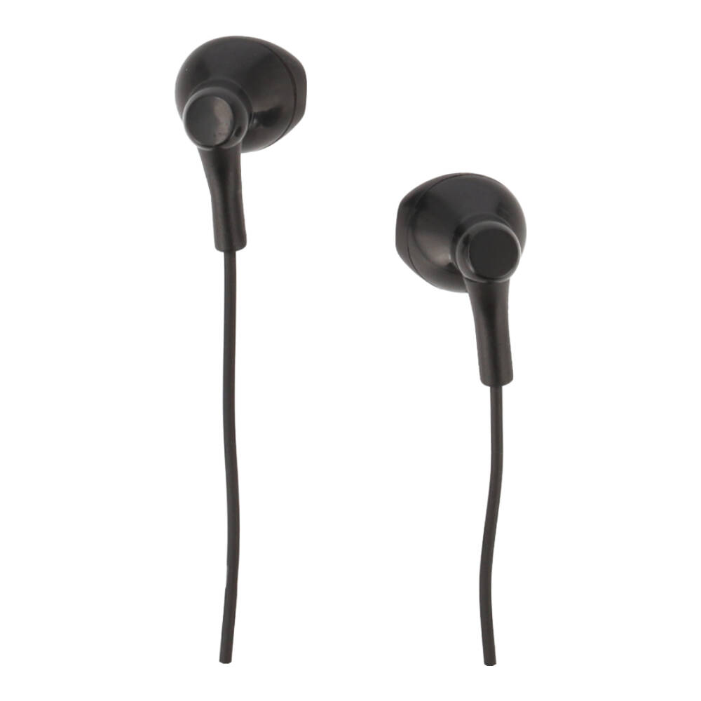หูฟัง TECHPRO Earbud Headphone with Mic. 3.5mm Black | Education Studio7