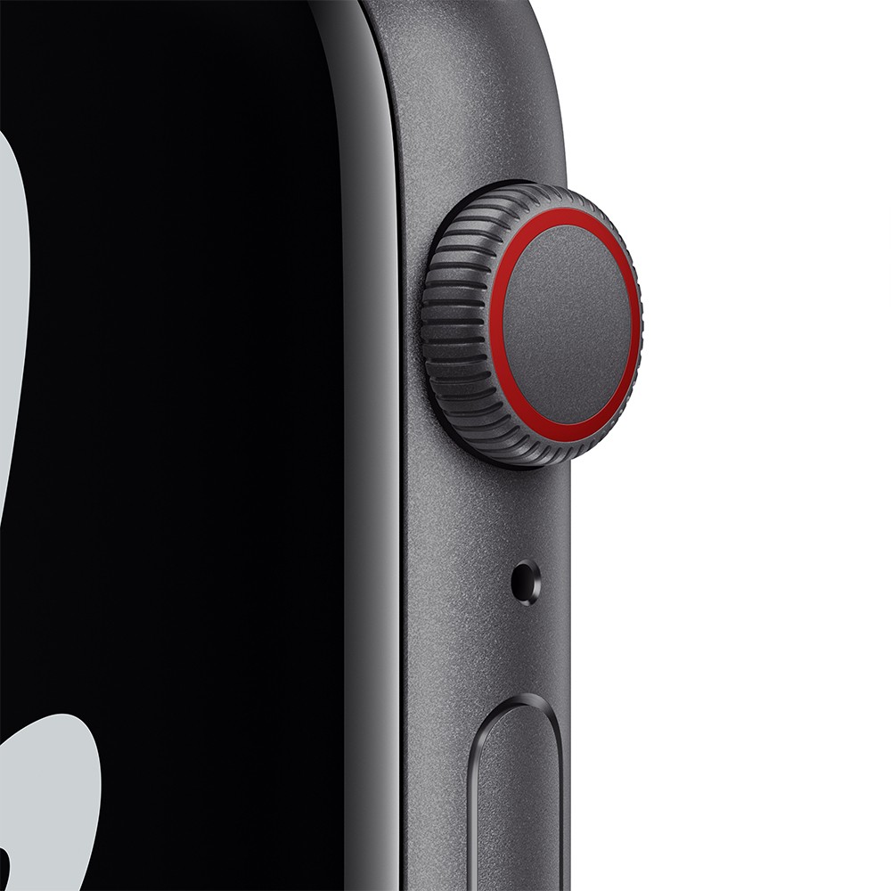 Apple Watch Nike SE GPS + Cellular 44mm Space Grey Aluminium Case with ...