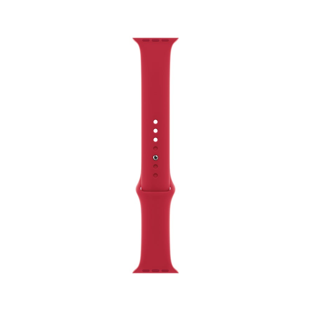 สายนาฬิกา แอปเปิ้ลวอช Apple Watch 45mm (PRODUCT)RED Sport Band ...