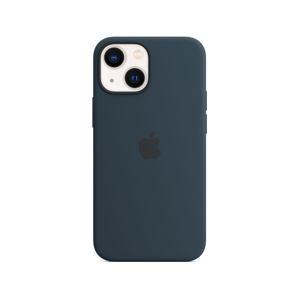 เคสไอโฟนของแท้ Apple iPhone 13 mini Silicone Case with MagSafe - Abyss ...