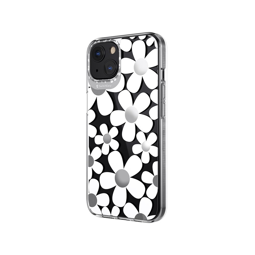 SwitchEasy Artist เคสใส ลายดอกไม้ Printing 3D visual effect สำหรับ ...