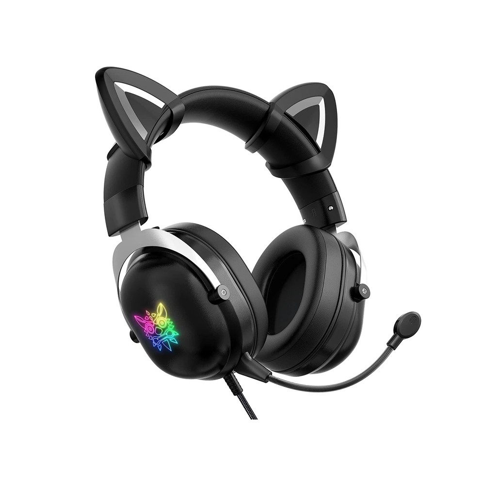 หูฟังเกมมิ่ง Onikuma Gaming Headset X11 RGB Limited Edition Black ...