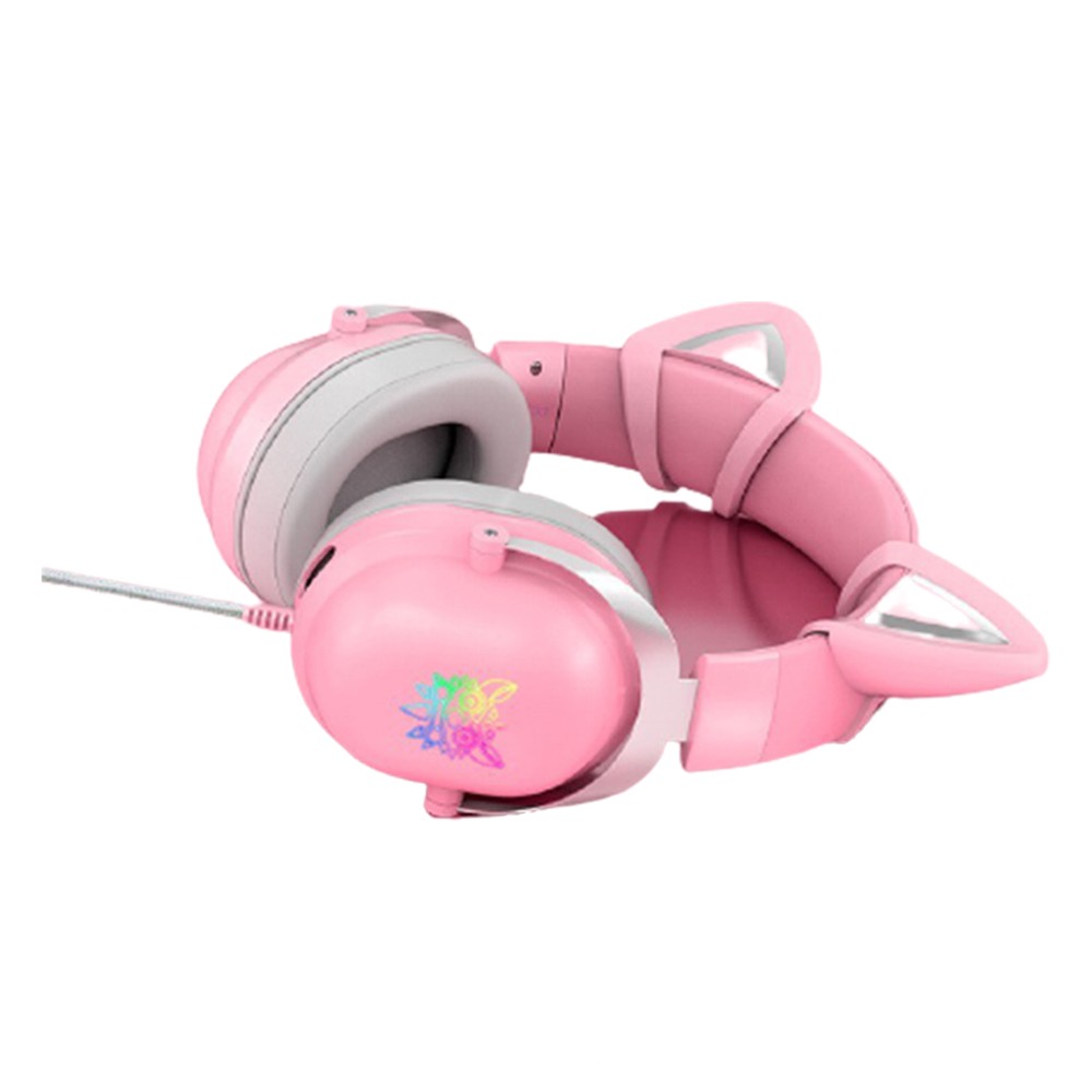 หูฟังเกมมิ่ง Onikuma Gaming Headset X11 RGB Limited Edition Pink ...