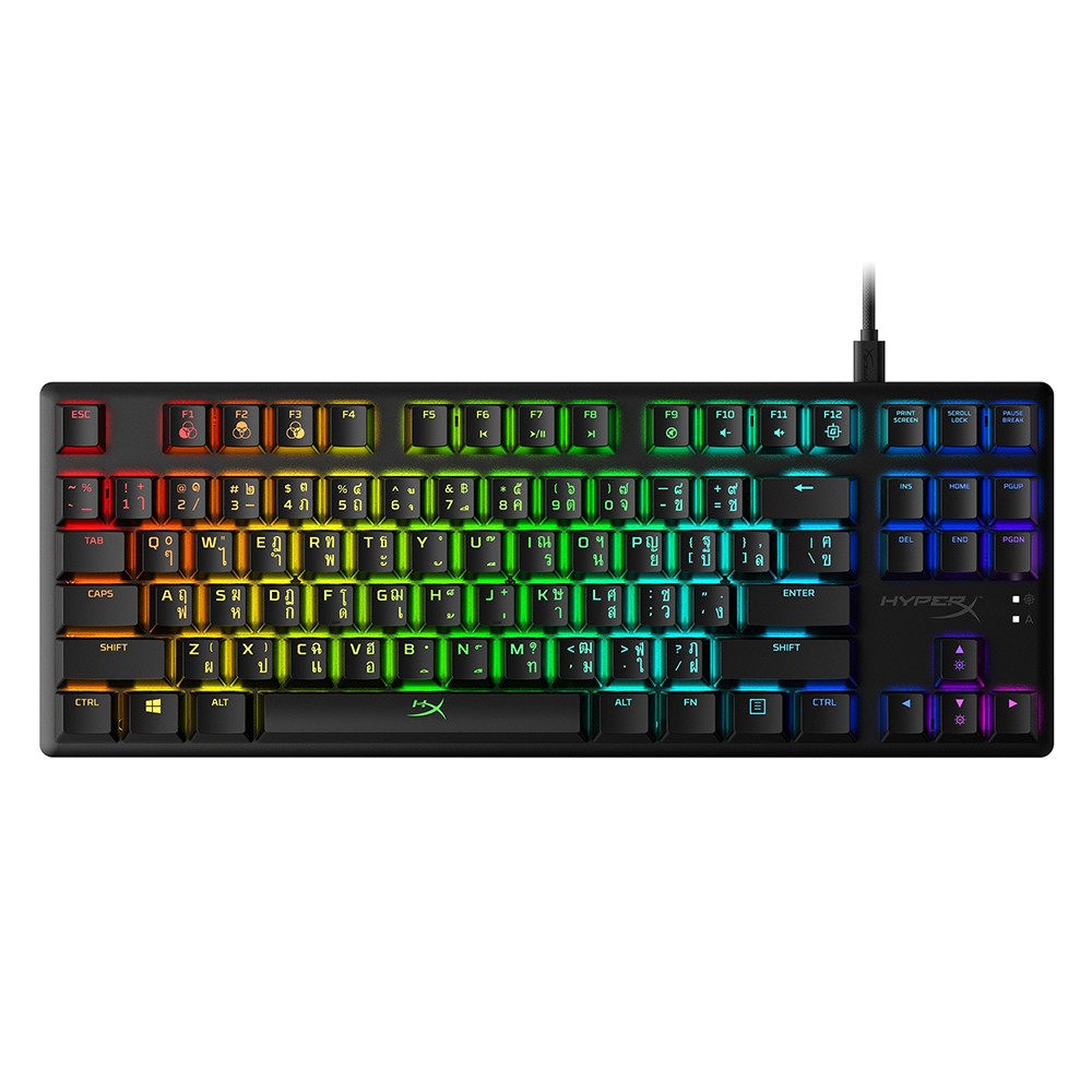 คีย์บอร์ดเกมมิ่ง Hyper X Gaming Keyboard Alloy Origins Core Blue Sw (Th ...
