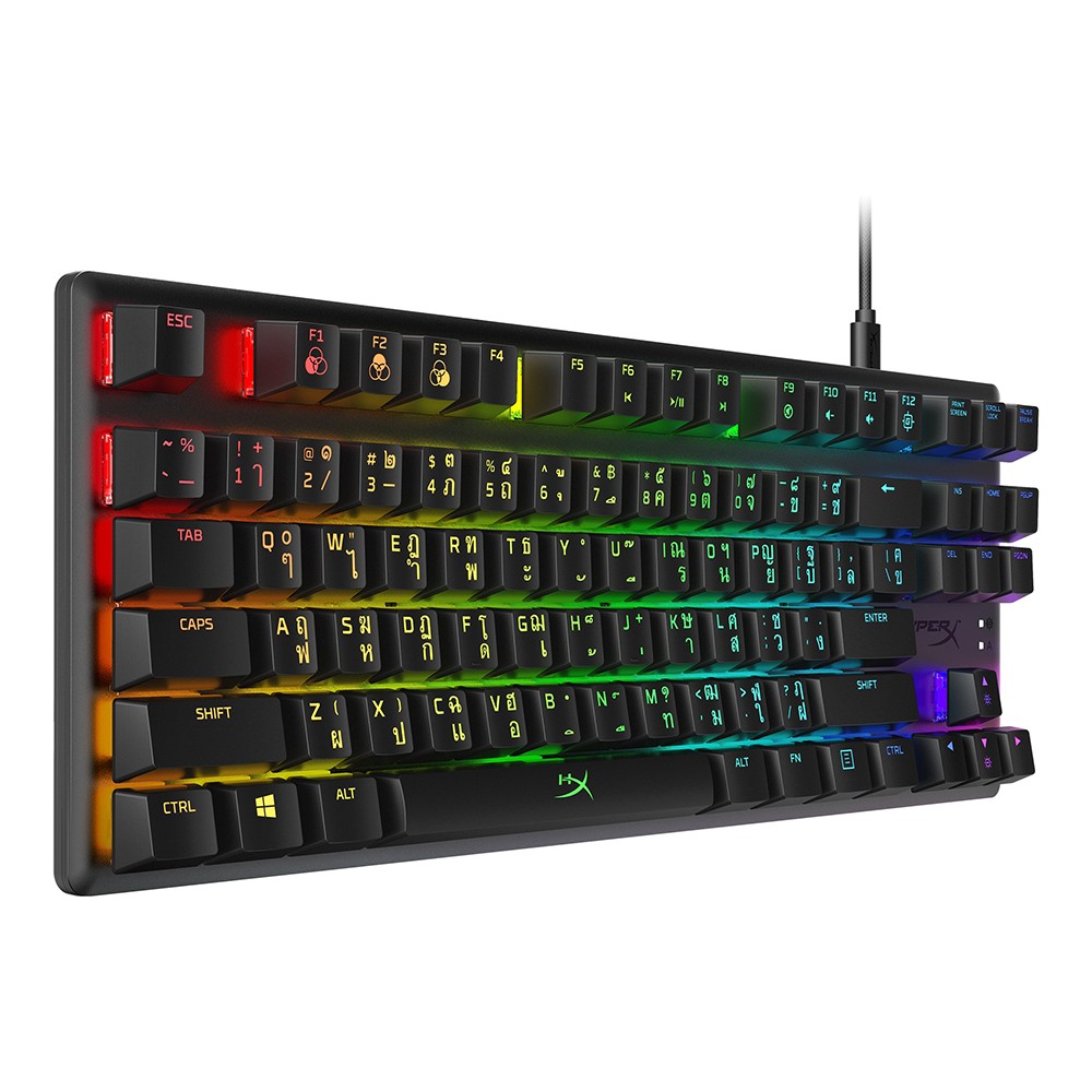 คีย์บอร์ดเกมมิ่ง Hyper X Gaming Keyboard Alloy Origins Core Blue Sw (Th ...