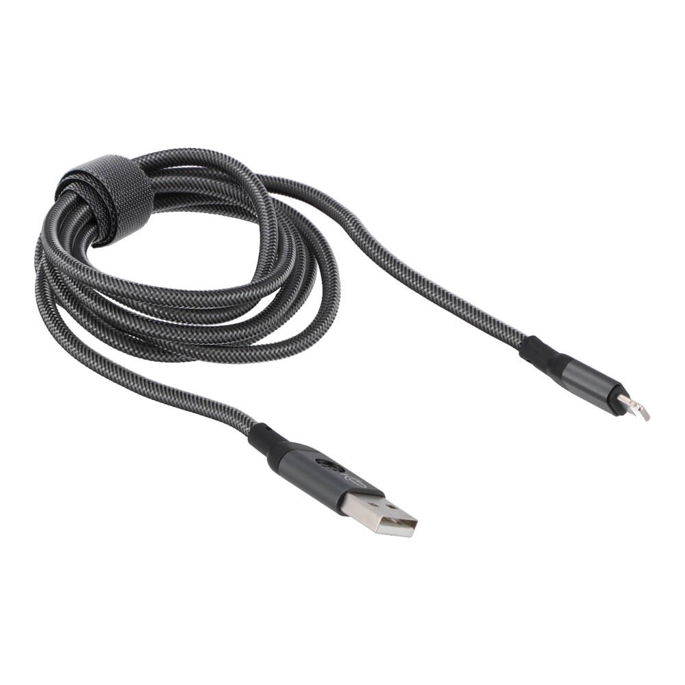 สายชาร์จ TECHPRO Voice Control LED Light Data Cable USB-A to Lightning ...