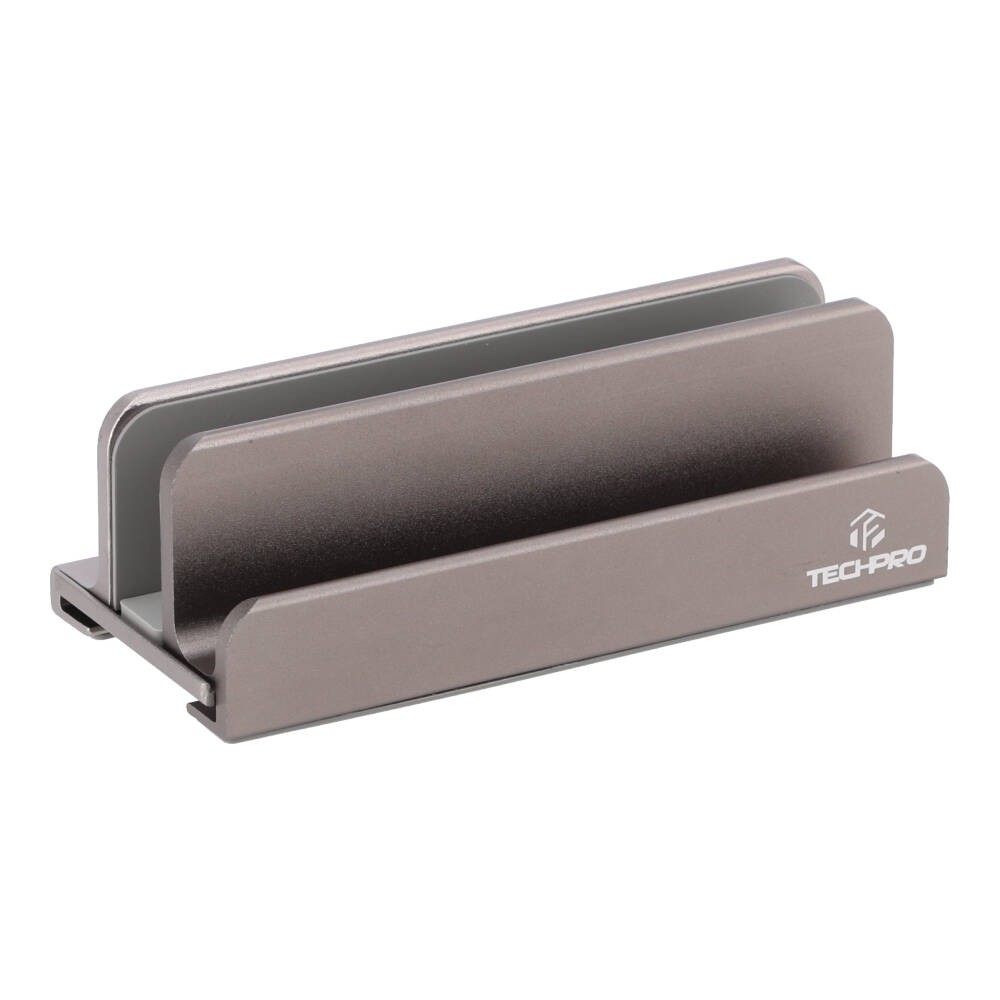 แท่นวางโน้ตบุ้ค TECHPRO Laptop&Tablet Management Stand 2 Slots - Grey ...