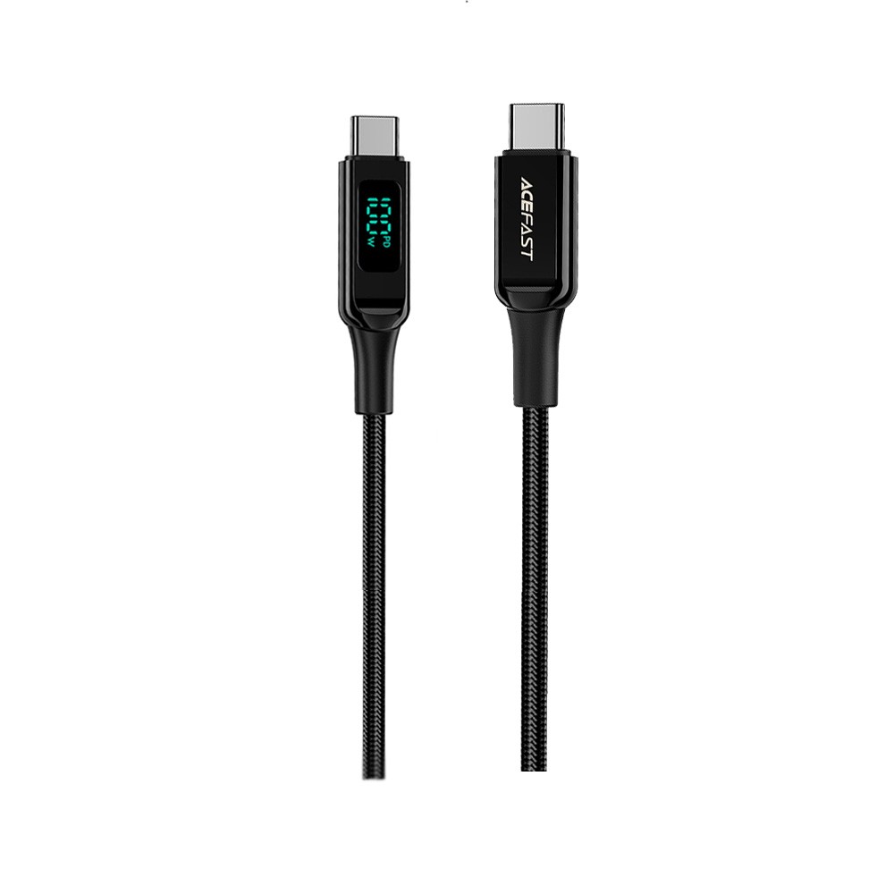 สายชาร์จ ACEFAST USB-C to USB-C Cable Digital Display Bradied Charging ...