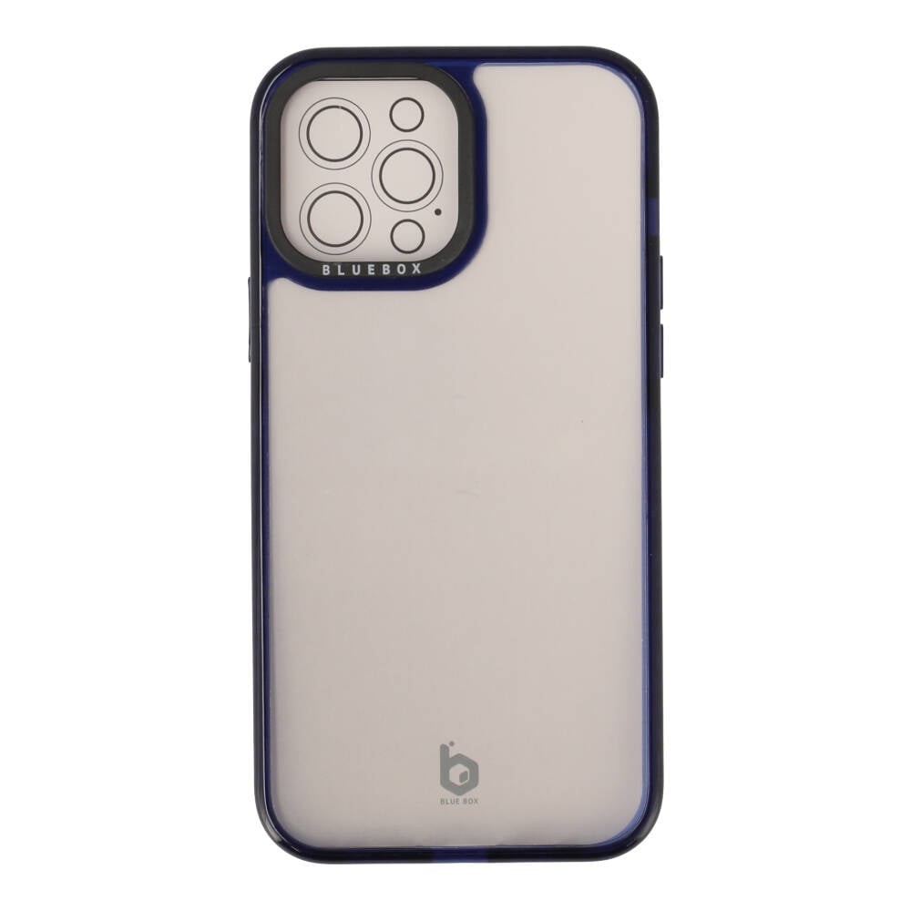 เคสไอโฟน Blue Box Casing for iPhone 13 Pro Max Navy Shading with black ...