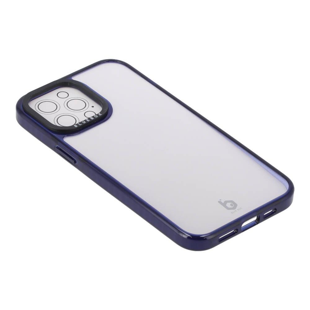 เคสไอโฟน Blue Box Casing for iPhone 13 Pro Max Navy Shading with black ...