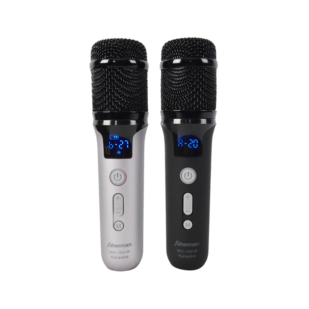 ไมโครโฟน Sherman MIC-150+R สี Black/Grey | Education Studio7