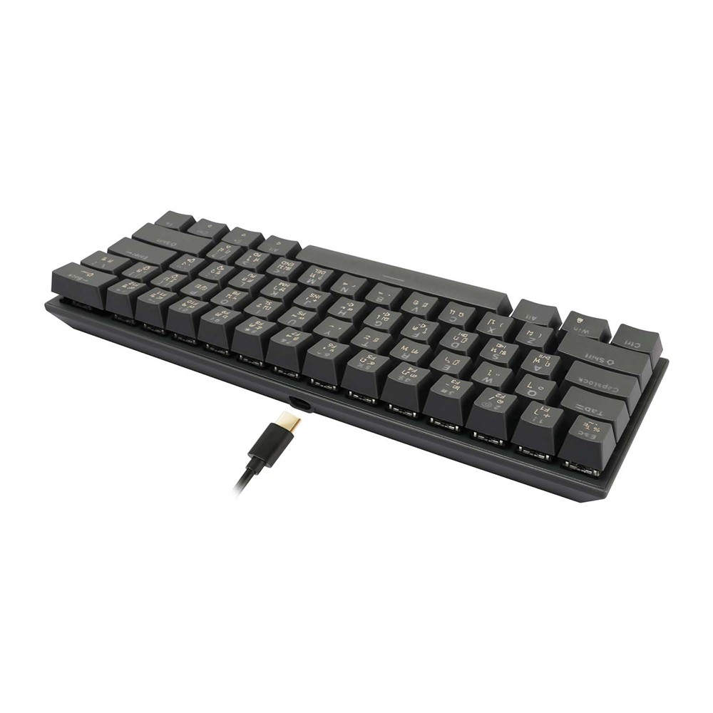 Tsunami Gaming Keyboard MK-61 Graphite Gray Blue Switch | Education Studio7