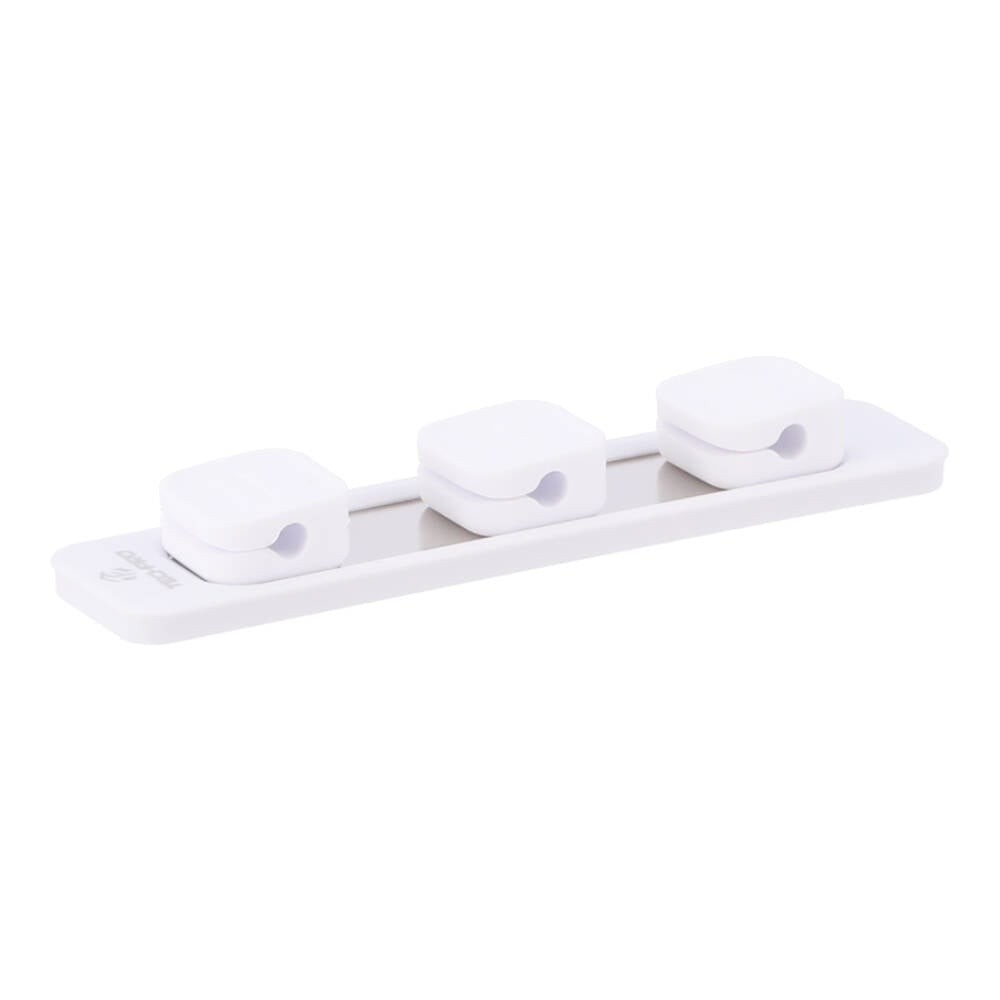 TECHPRO Magnetic Cable Management - White | Education Studio7