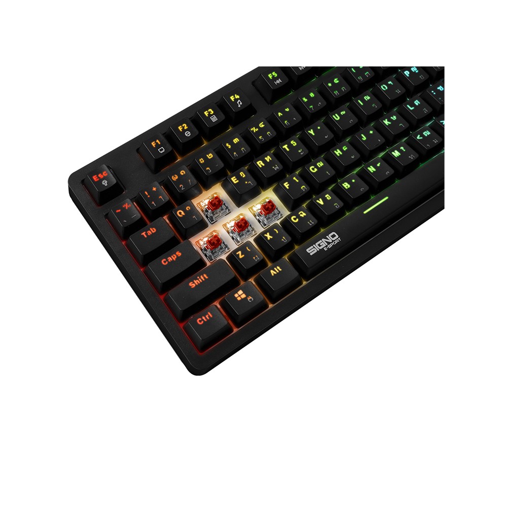 Signo Gaming Keyboard RGB Mechanical Marraze KB-791 R | Education Studio7