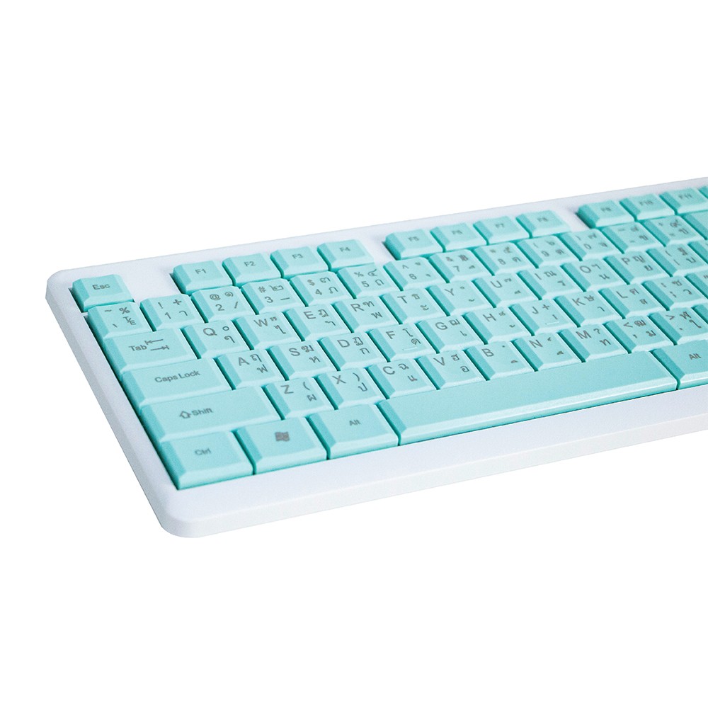 ALTEC Lansing Wireless Mouse + Keyboard ALBC6314 Green | Education Studio7