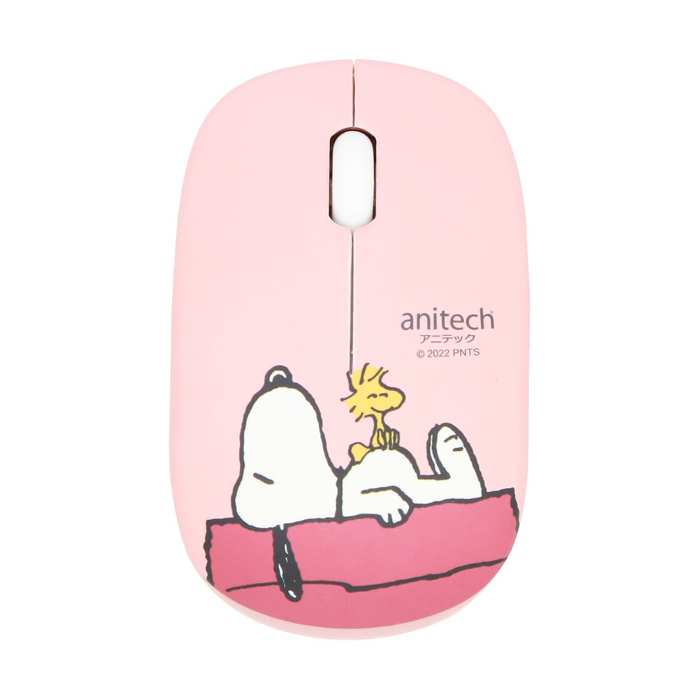 Anitech Wireless Mouse Snoopy (SNP-W228) Pink | Education Studio7