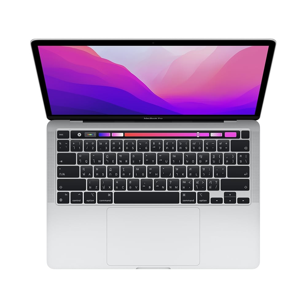MacBook Pro 13 (2022) พร้อมชิป M2 | 8C CPU/10C GPU/8GB/512GB Silver | Education Studio7