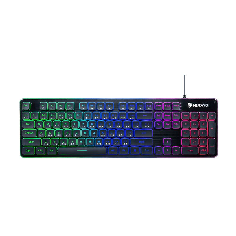 Nubwo Gaming Keyboard Fortune NK-32 Black | Education Studio7