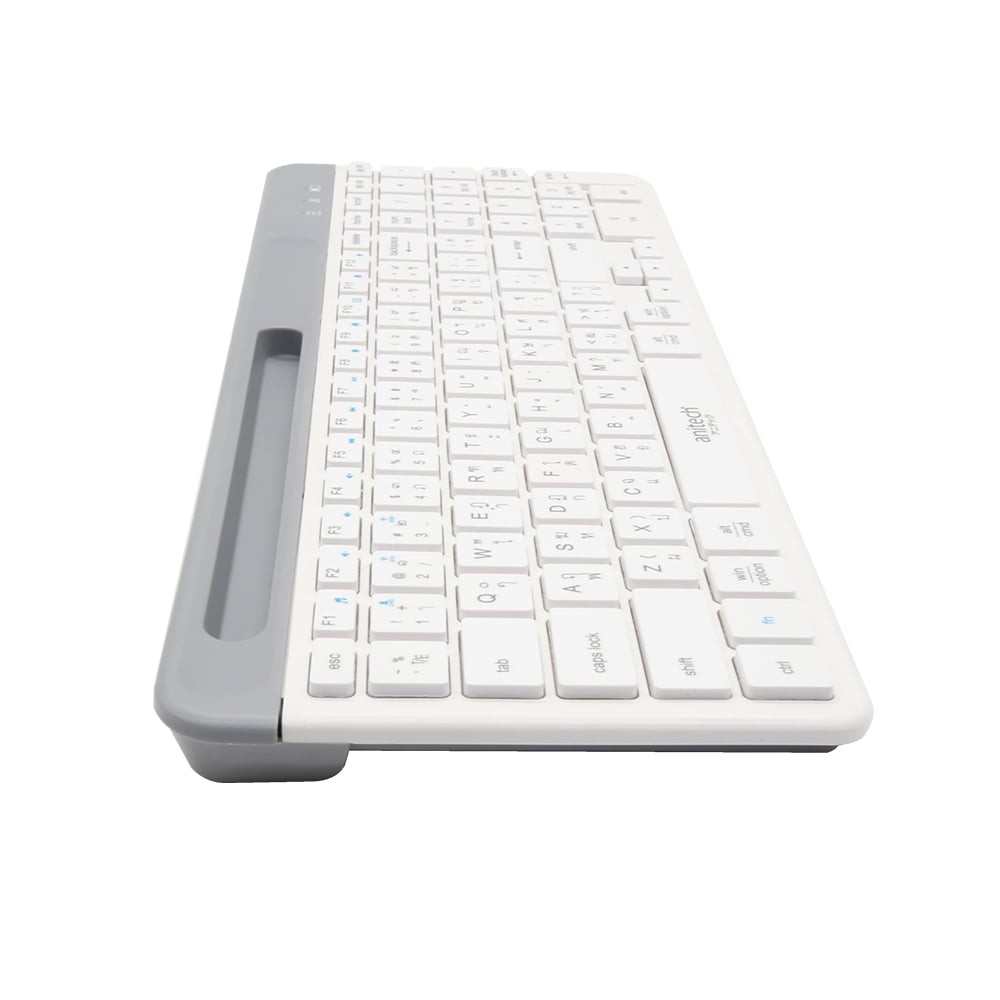 Anitech Bluetooth and Wireless Rechageable Keyboard (P505) White (TH/EN ...