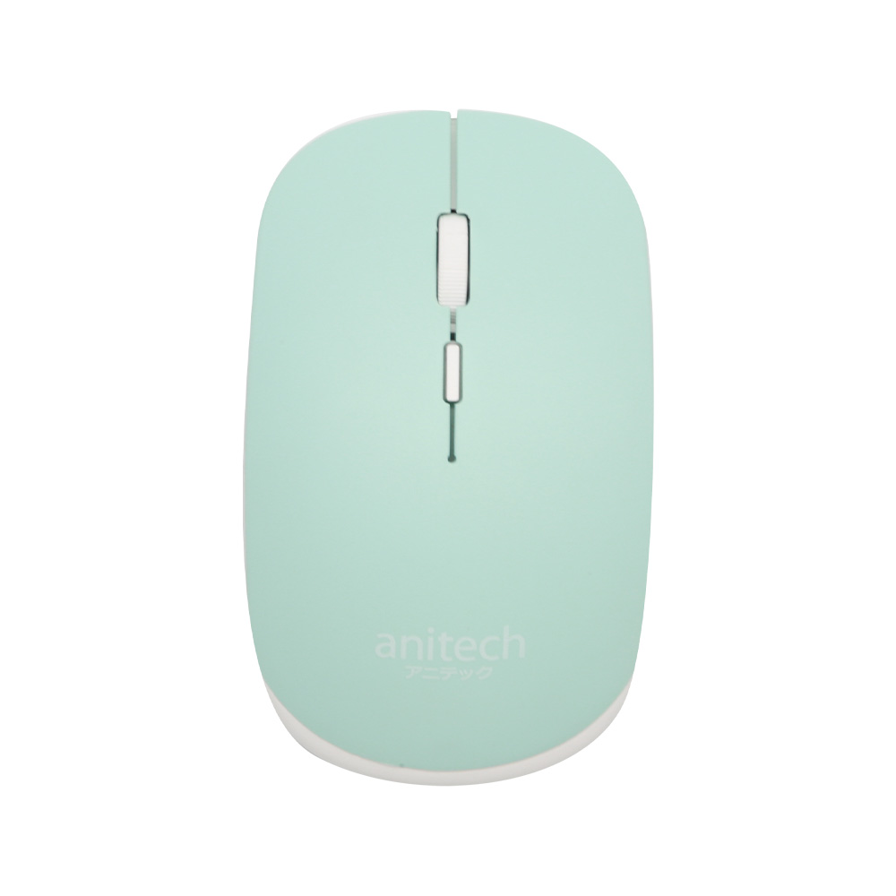 เมาส์ไร้สาย Anitech เมาส์ทำงาน รุ่น W231 Mint | Education Studio7