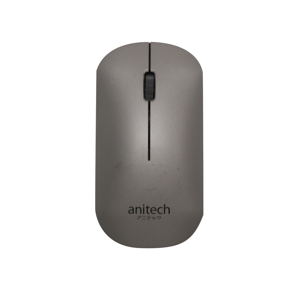 Anitech Bluetooth and Wireless Rechargeable Mouse (W232) Gray ...