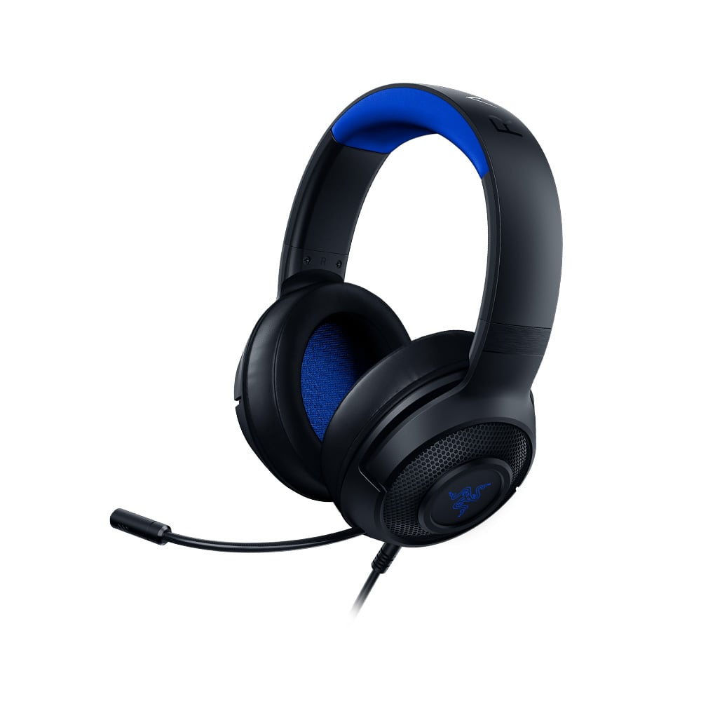 หูฟังเกมมิ่ง Razer gaming Headset Kraken X for Console Black/Blue ...