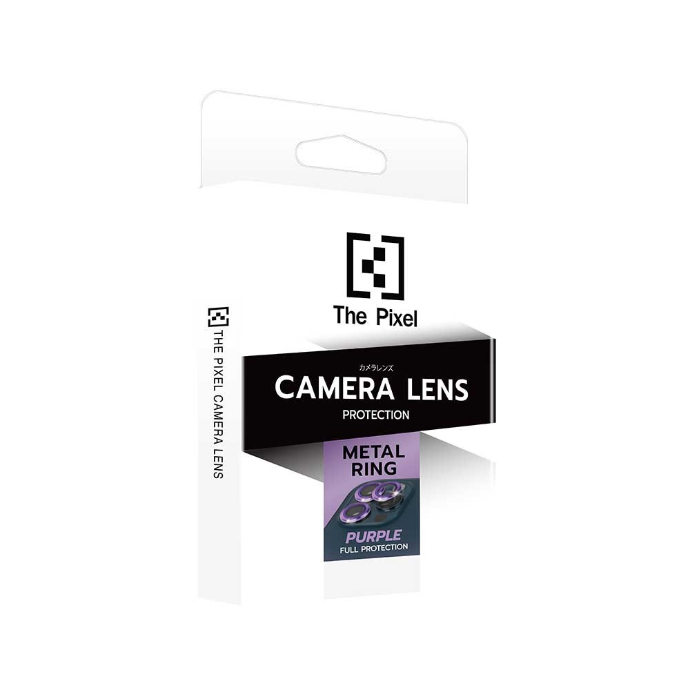 ฟิล์มกันเลนส์ The Pixel Crystal Clear Ring Camera Lens for Apple iPhone ...