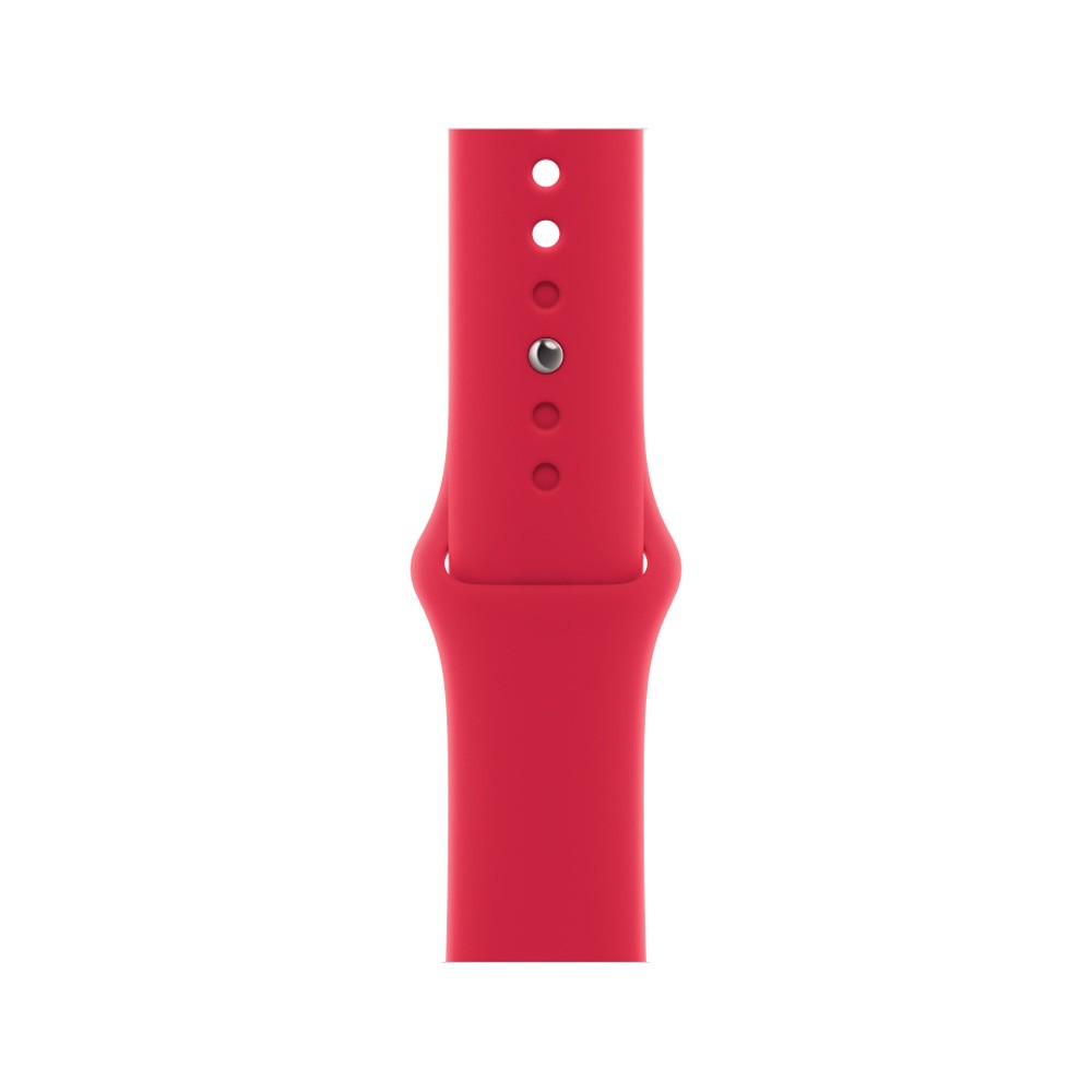 สายแอปเปิ้ลวอชแท้ Apple Watch 45mm (PRODUCT)RED Sport Band | Education ...