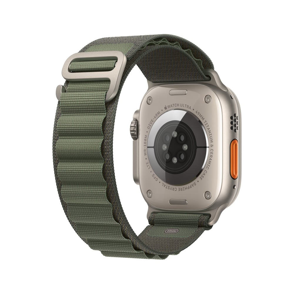 สายแอปเปิ้ลวอชของแท้ Apple Watch 49mm Green Alpine Loop - Small ...