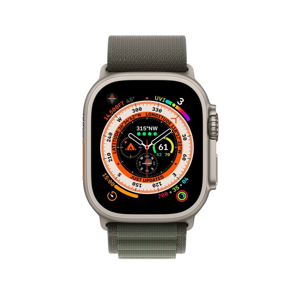 สายแอปเปิ้ลวอชของแท้ Apple Watch 49mm Green Alpine Loop - Medium ...