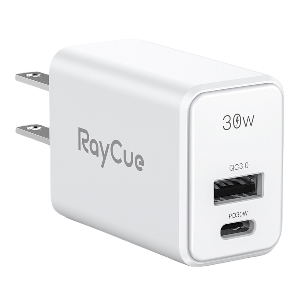 อะแดปเตอร์ Raycue Wall USB Charger 1 USB-A / 2 USB-C (PD30W) White ...