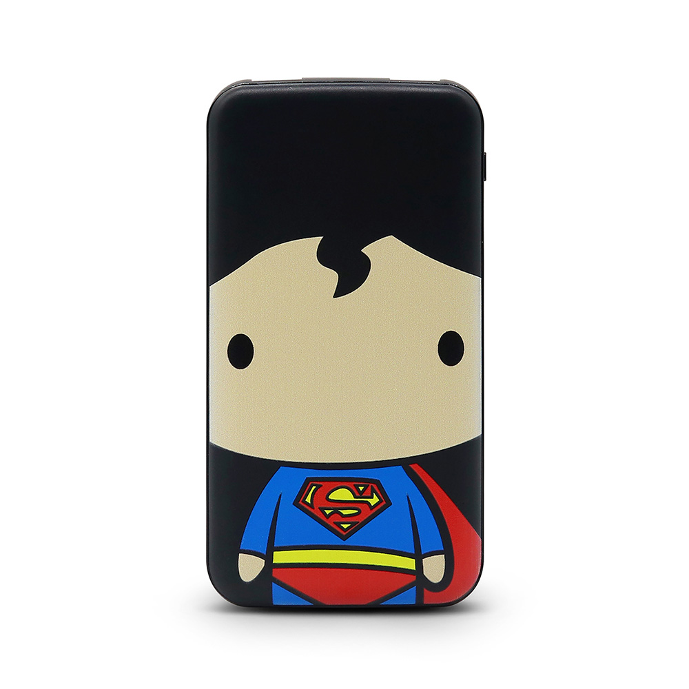 พาวเวอร์แบงค์ VOX Power Bank 10000 mAh (Quick Charge) SUPERMAN BLACK ...