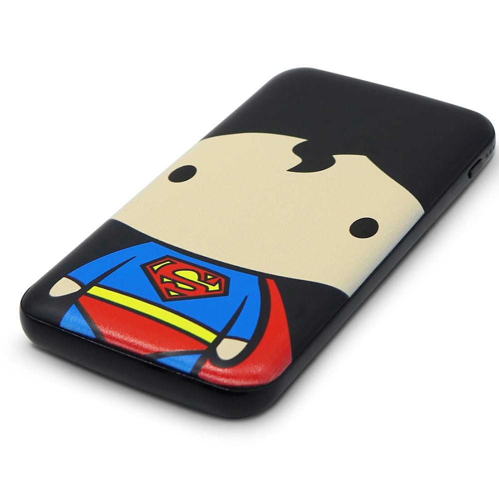 พาวเวอร์แบงค์ VOX Power Bank 10000 mAh (Quick Charge) SUPERMAN BLACK ...