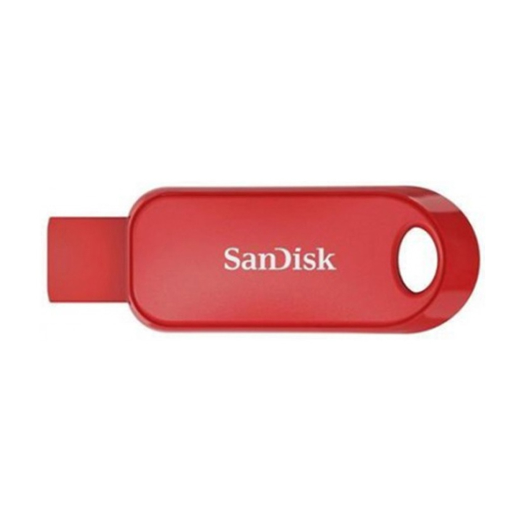 แฟลชไดรฟ์ SanDisk Cruzer Snap USB Flash Drive 32GB Red (SDCZ62_032G ...