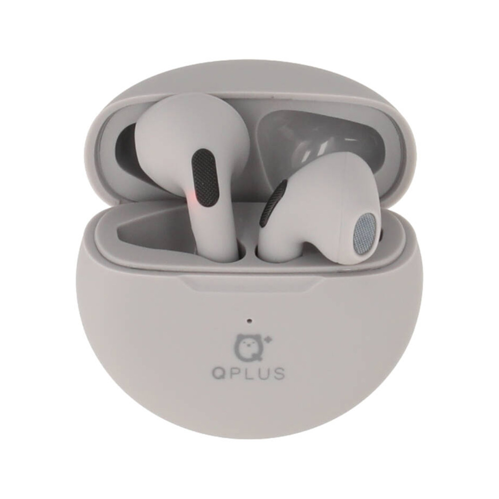 หูฟังไร้สาย QPLUS TWS Macaron Pastel Gray | Education Studio7