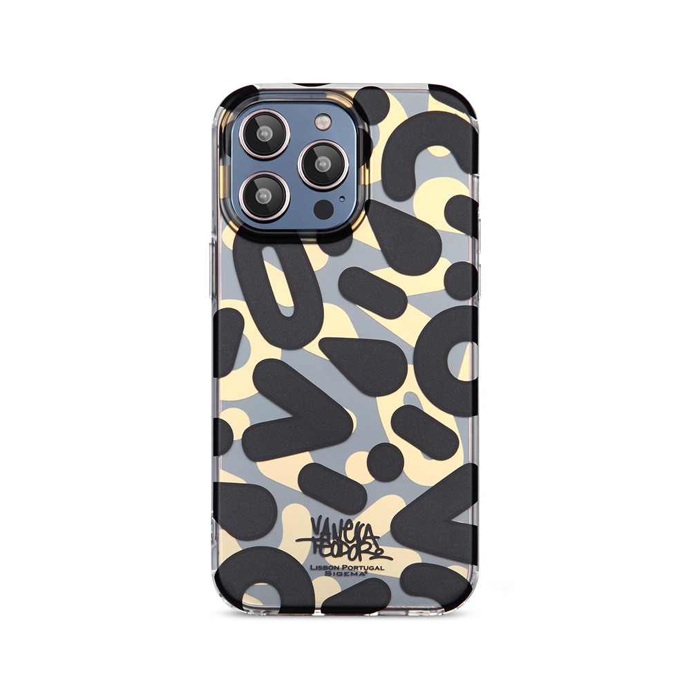 เคสดีไซน์เท่ Sigema x Vanessa Teodoro iPhone 14 Pro Max Matte Carvial ...