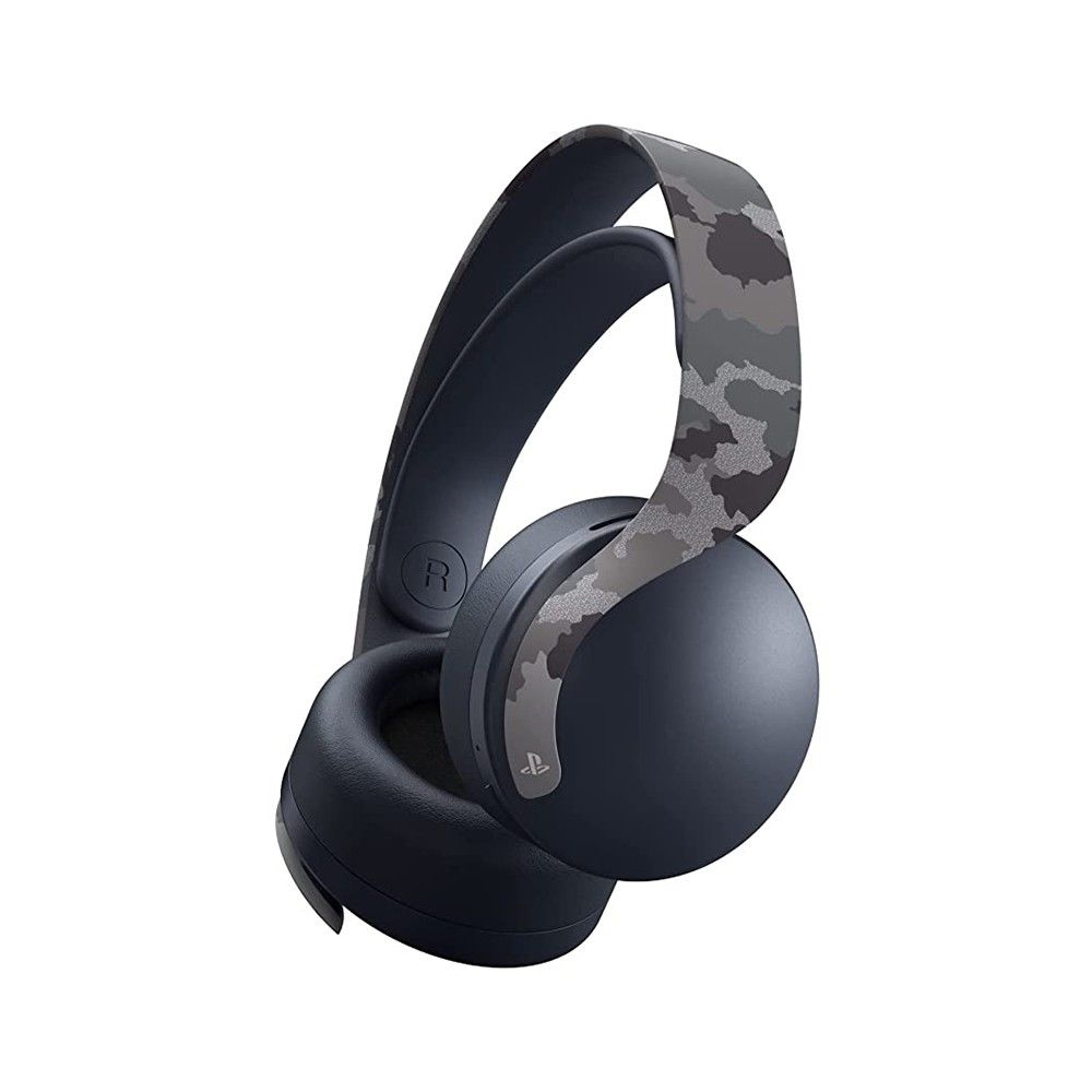 หูฟังแบบครอบหู Sony Pulse 3D Wireless Headset PS5 Grey Camouflage ...