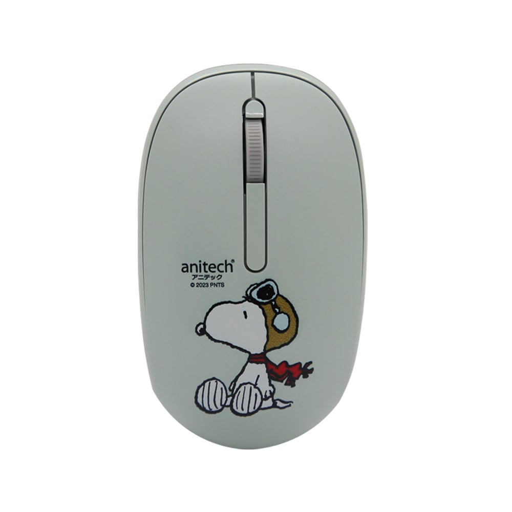 เมาส์ไร้สาย Anitech Wireless Mouse Snoopy (SNP-W233) Green | Education ...