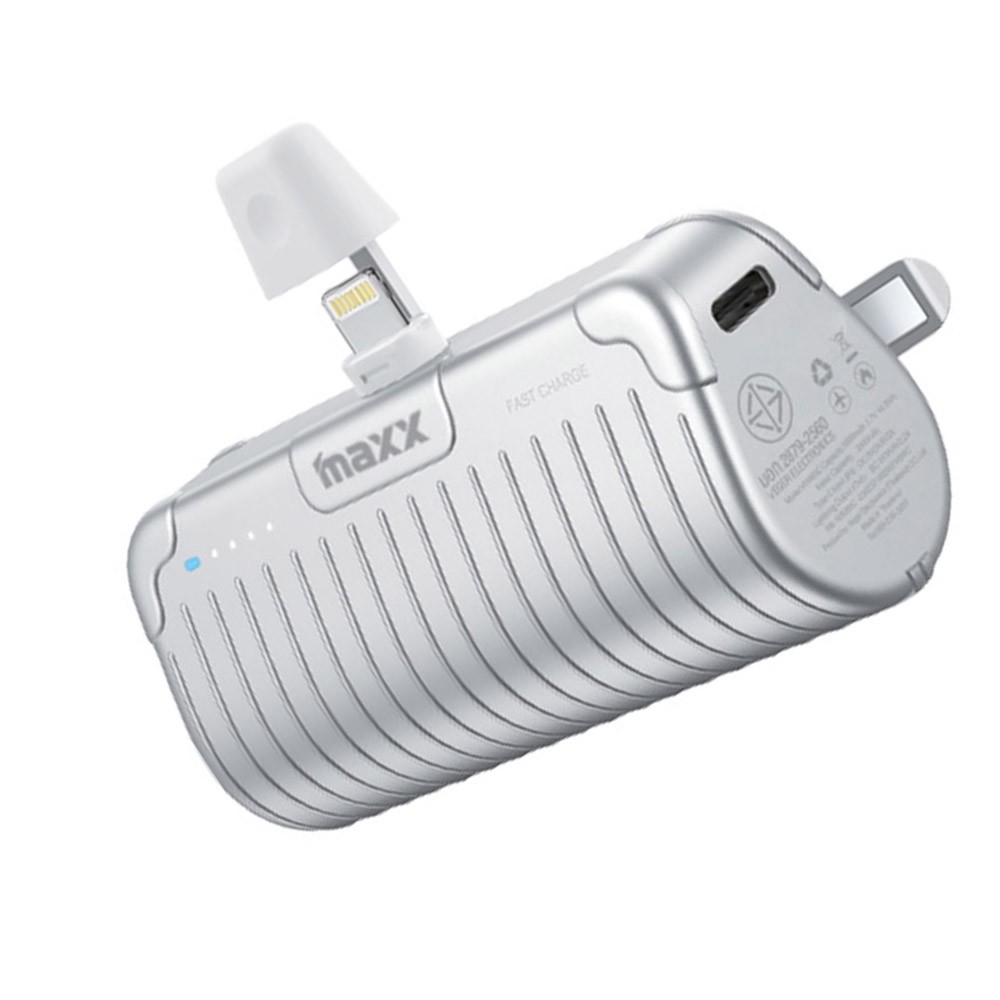 พาวเวอร์แบงค์ REMAX ความจุ 5000 mAh 1x Lightning 20W output P5-L Silver | Education Studio7