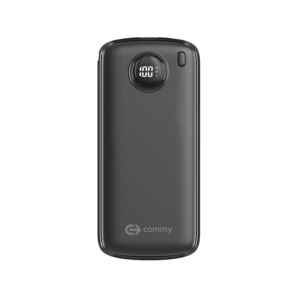 พาวเวอร์แบงค์ COMMY 10000 mAh P7 สี Black | Education Studio7