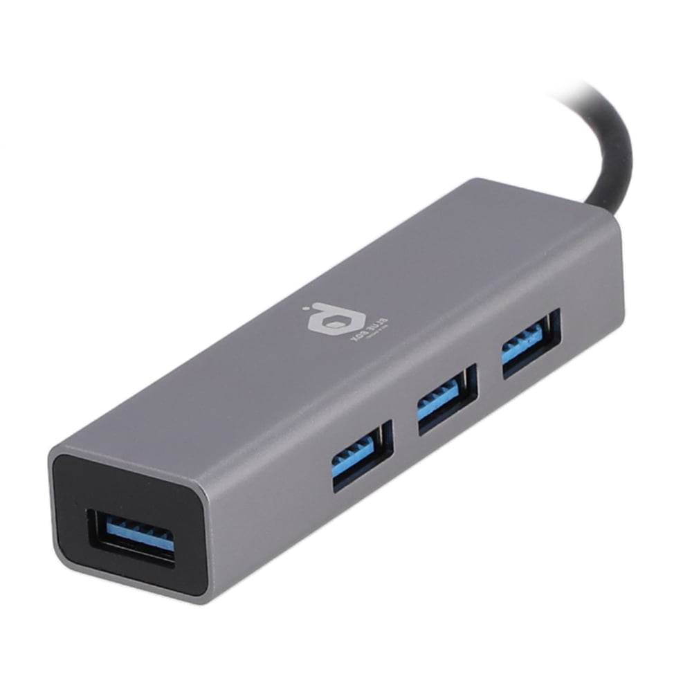 ยูเอสบีฮับ Blue Box Type-C to USB-A 3.0 Hub 4 Ports - Silver Grey ...