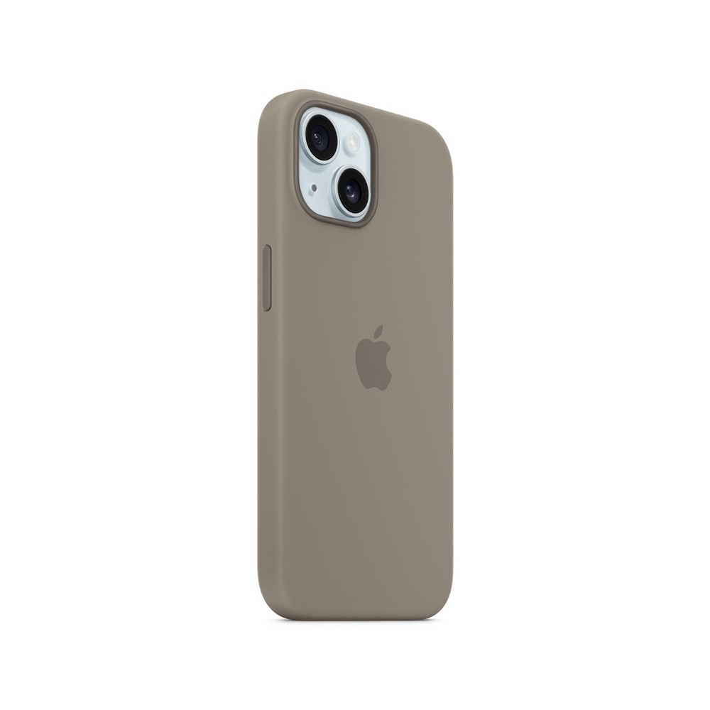Apple iPhone 15 Silicone Case with MagSafe - Clay | Education Studio7