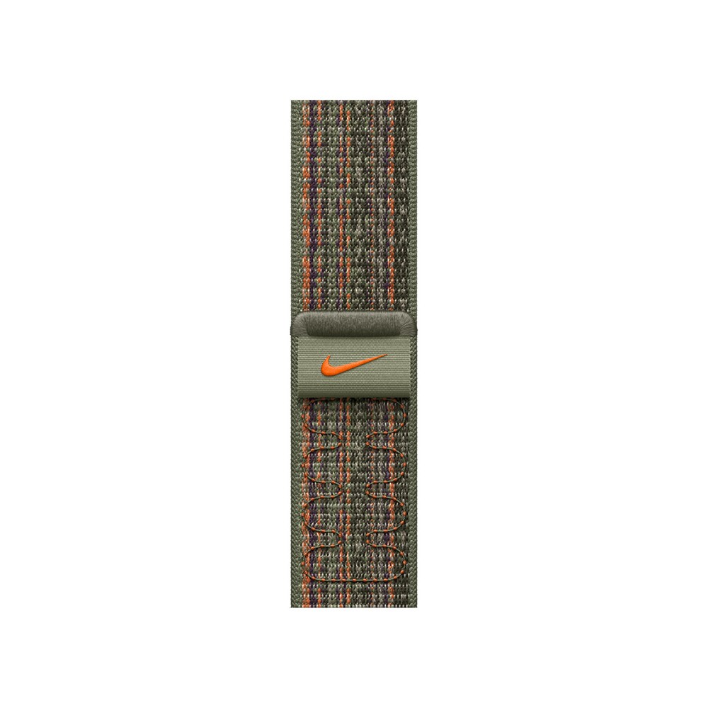 Apple Watch 41mm Sequoia/Orange Nike Sport Loop | Education Studio7