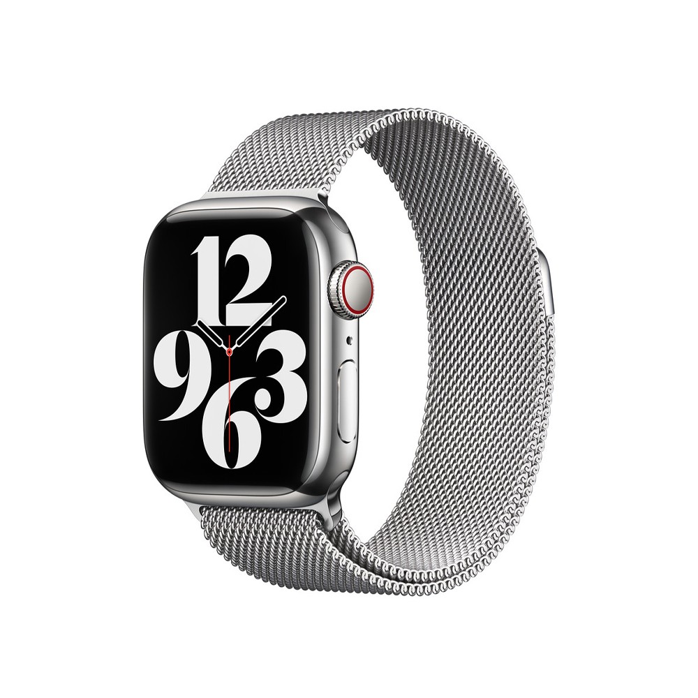 Apple Watch 41mm Silver Milanese Loop | Education Studio7