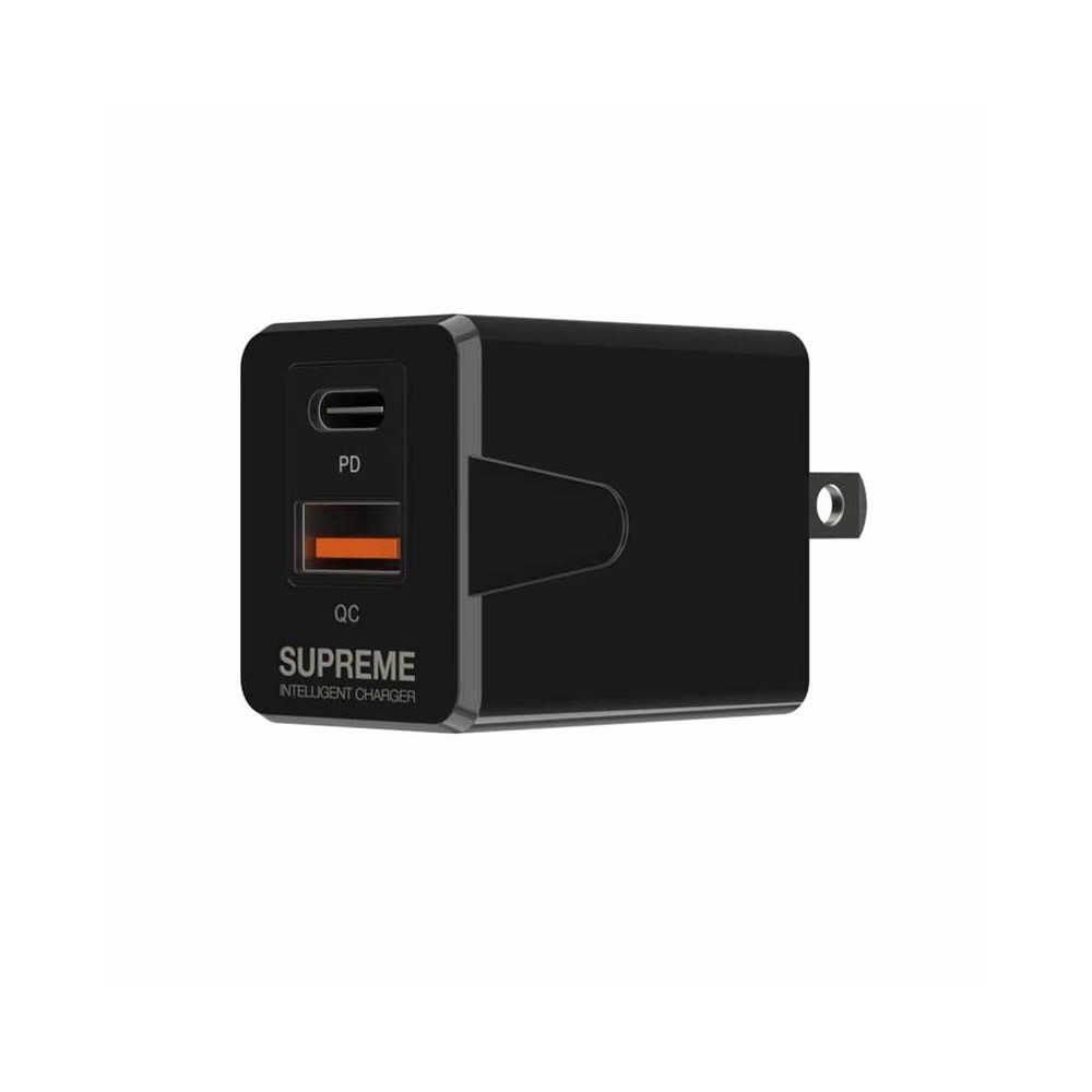 AMAZINGthing Wall USB Charger 1 USB-A (QC3.0A) / 1 USB-C (PD20W) Fast ...